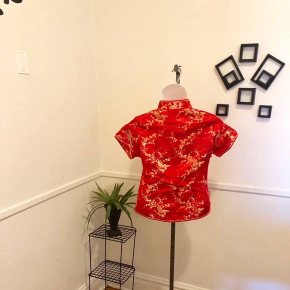 Tops | Traditional Chinese Womens Silksatin Top | Poshmark